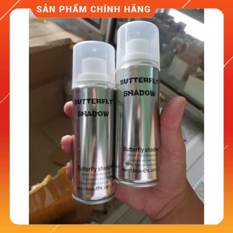 gôm xịt tóc butterfly shadow mini 150ml | Shopee Việt Nam