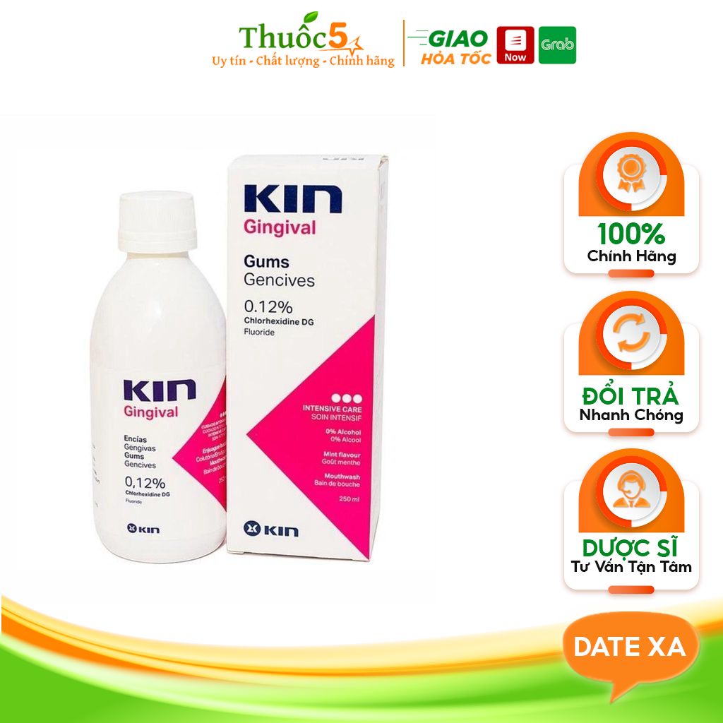 Kin Gingival nước súc miệng hộp 1 chai 250ml | Shopee Việt Nam