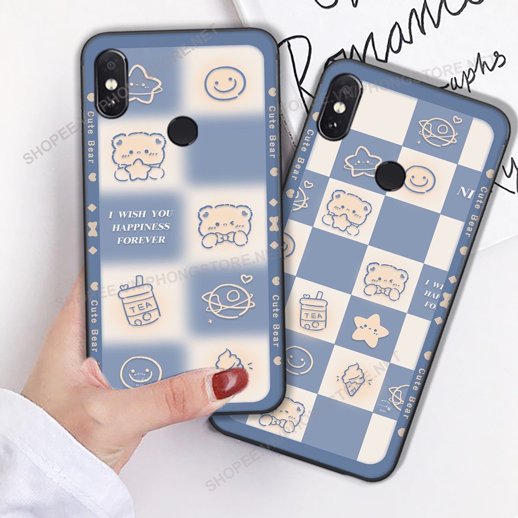 Ốp lưng Xiaomi Redmi Note 5 / Note 5 Pro / Note 6 / Note 6 Pro / Redmi 6 Pro / Mi A2 Lite in họa ...