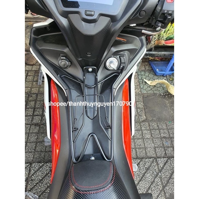Baga Xe Exciter 155 2021->2024 Sơn Đen/Inox/Titan | Shopee Việt Nam