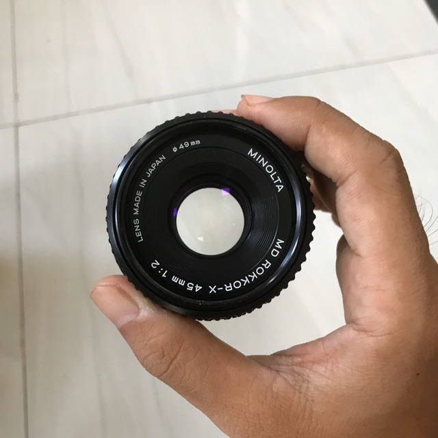 Ống kính máy ảnh minolta 45 f2 | Shopee Việt Nam