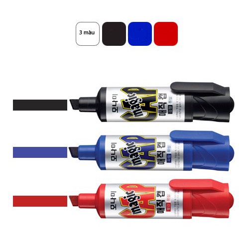 Bút lông dầu Monami Magic Cap Permanent Marker | Shopee Việt Nam