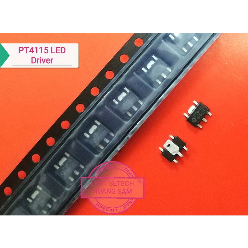 IC điều khiển LED PT4115 4115 chân SOT89-5 LED DRIVER mới | Shopee Việt Nam