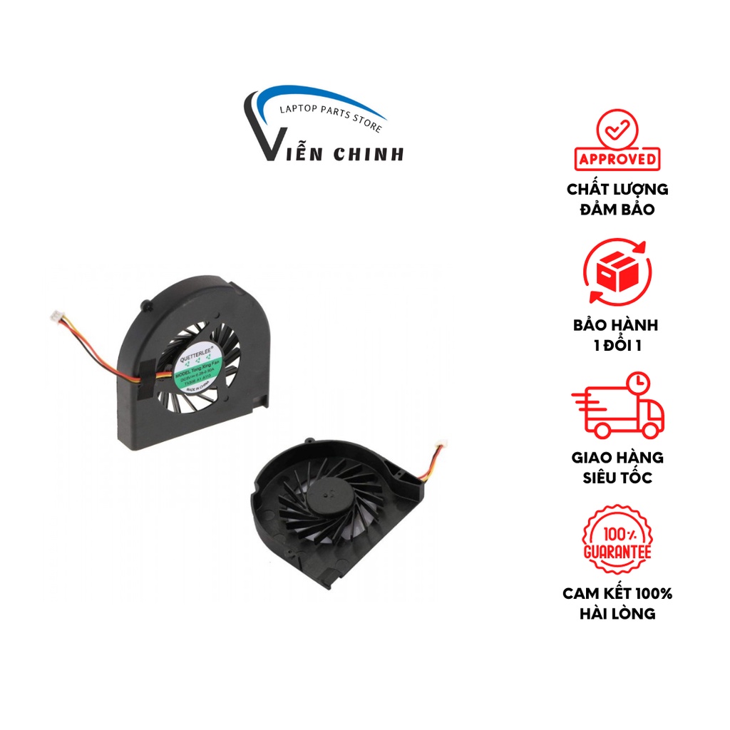 Quạt laptop HP Compaq CQ50 CQ60 CQ70 G50 G60 G70 - Bảo hành 1 tháng lỗi ...