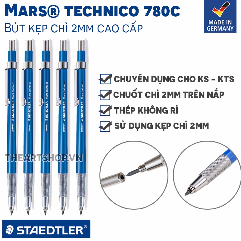 (HỎA TỐC) Bút kẹp lõi chì STAEDTLER - STAEDTLER Mars Technico® 780c - 2mm THEARTSHOP | Shopee ...