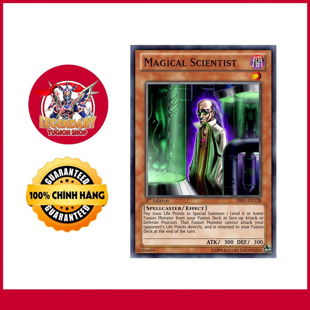 [EN][Thẻ Bài Yugioh Chính Hãng] Magical Scientist | Shopee Việt Nam