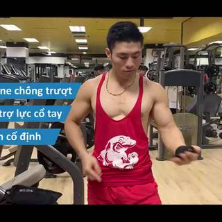 Găng Tay Tập GYM Hở Mu Bàn Tay Lifting Grips Aolikes Pro AL7639, Bộ Đôi ...