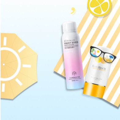 Maycreate - Xịt Chống Nắng Dưỡng Trắng Da Red Pomegranate Sunscreen ...