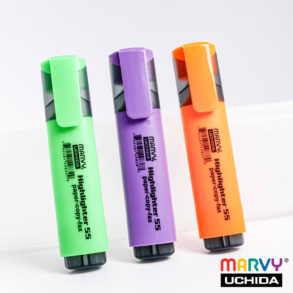 Bút dạ quang Marvy Uchida 55 Highlighter | Shopee Việt Nam