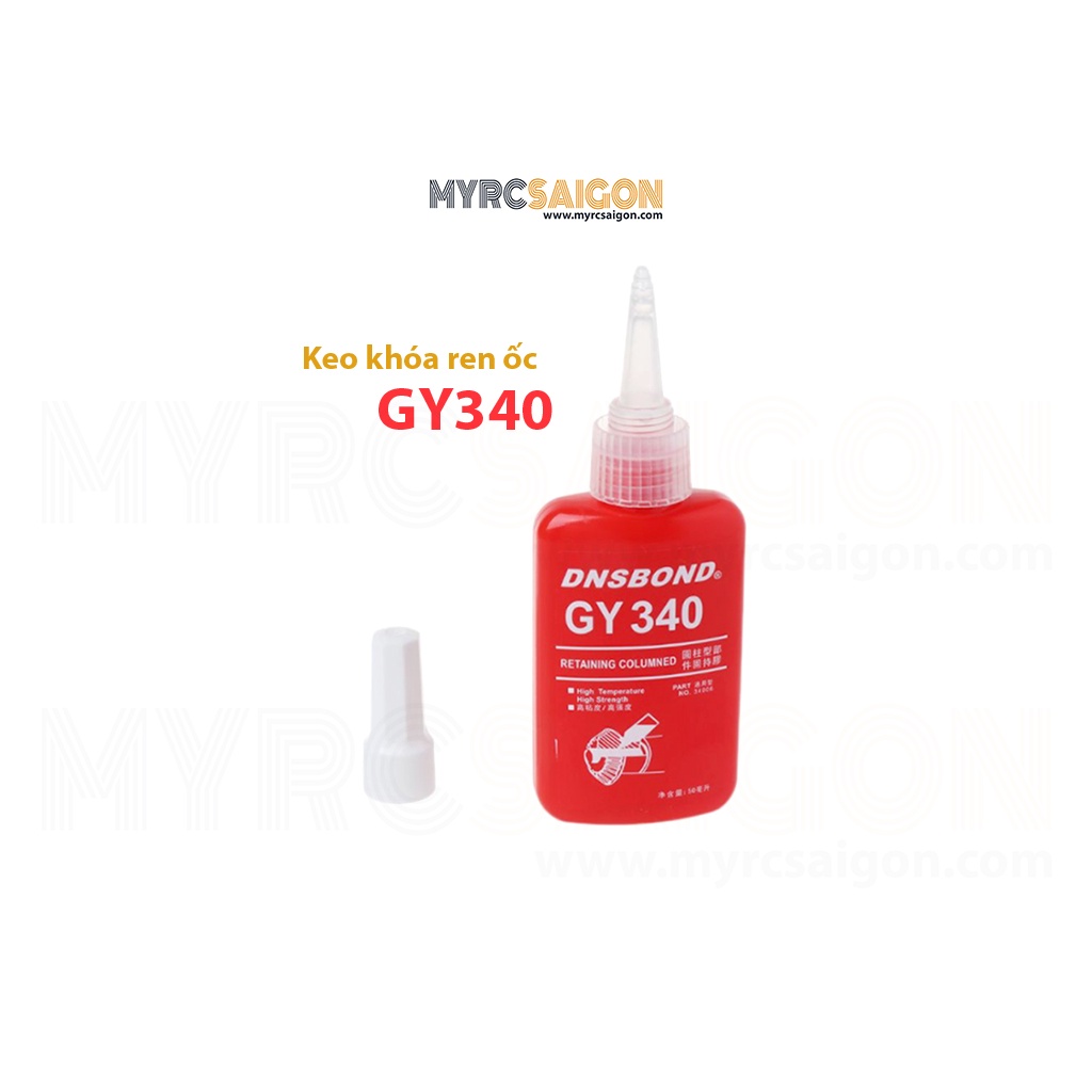 Keo khóa ren ốc GY340 (loại 50ml) | Shopee Việt Nam