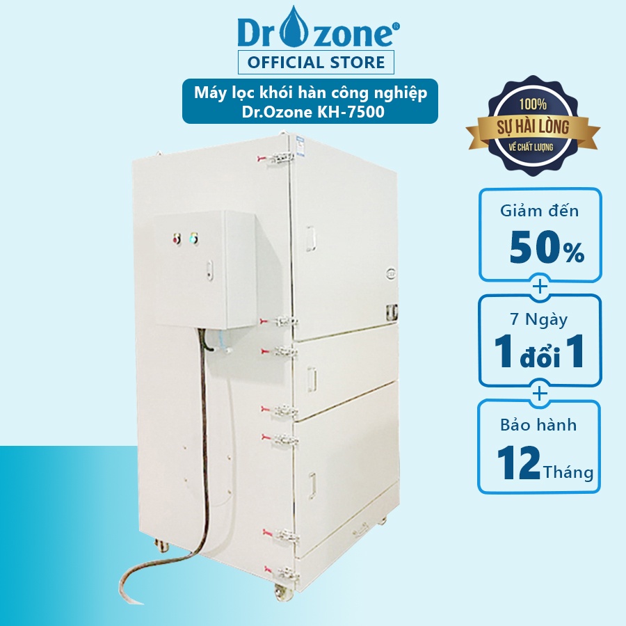 Máy lọc khói hàn khói cắt laser máy hút khói công nghiệp Dr.Ozone KH-7500-HÀNG CHÍNH HÃNG ...