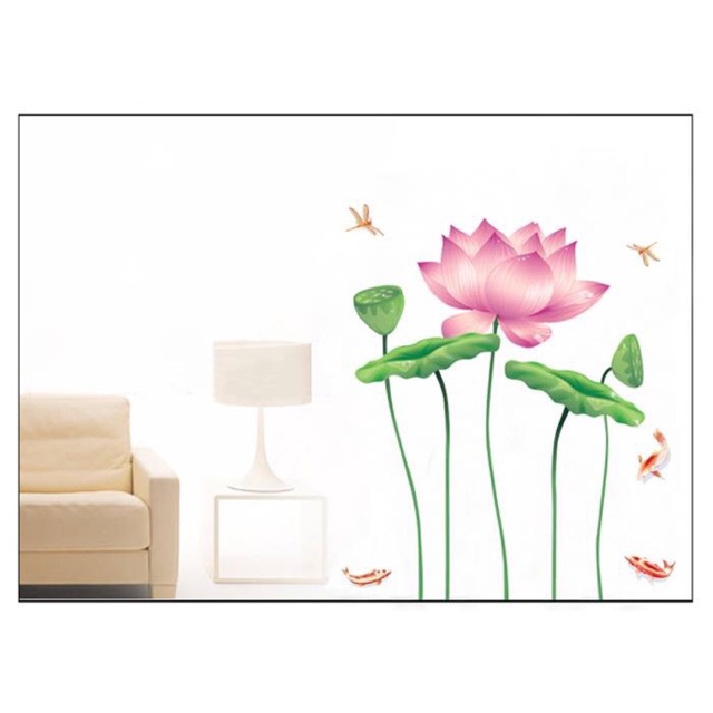 Decal hoa sen | Shopee Việt Nam