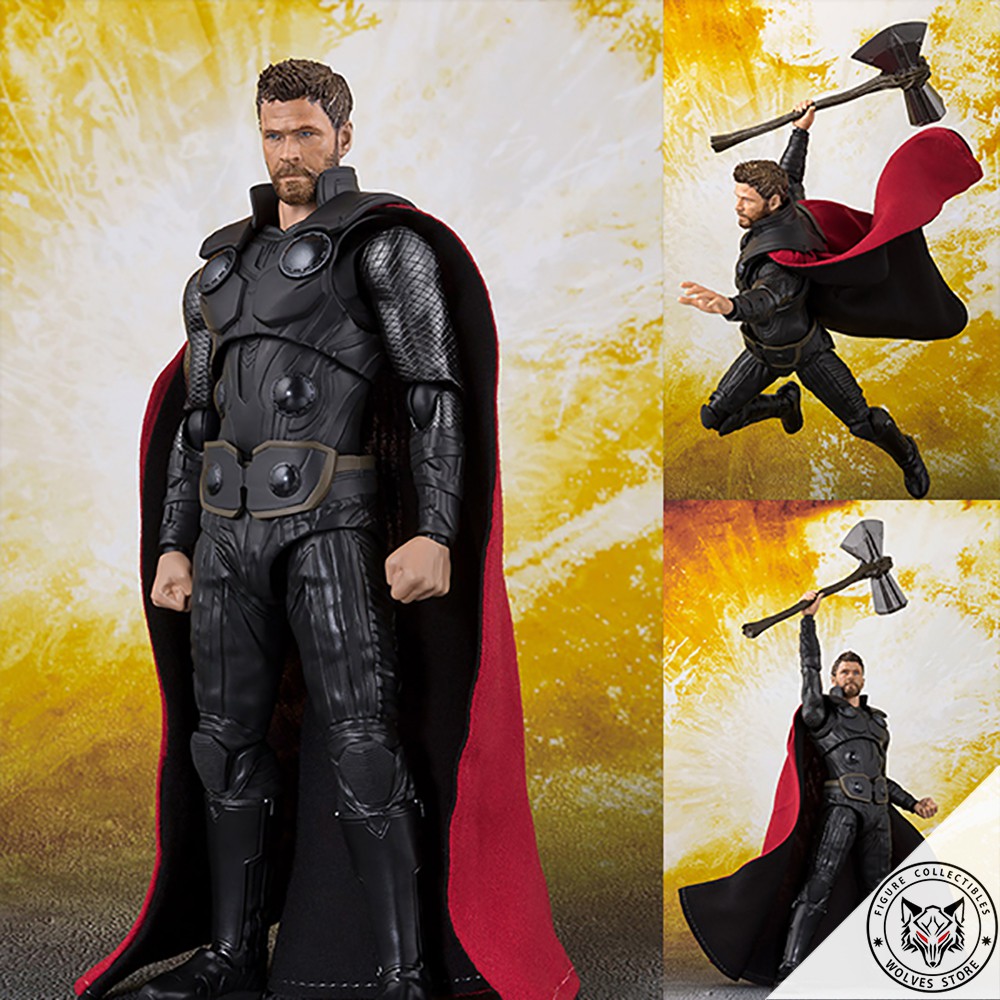 [Hàng có sẵn] Mô hình chính hãng SHF: Thor IW (Infinity War) | Shopee ...