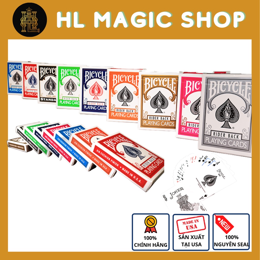 Bài Ảo Thuật Bicycle Rider - Bicycle Standard Playing Cards dùng chơi ...