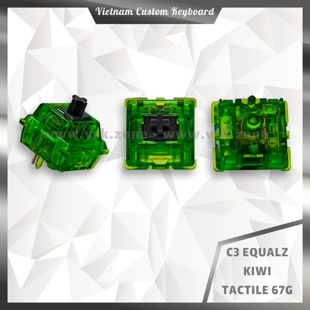 C3 Equalz JWK Switch | Dragon Fruit Kiwi Tangerine Banana | Gateron Akko Cherry Jwick KTT | Dùng ...