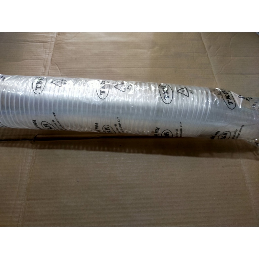 Lốc 50 cái ly nhựa có đủ size dùng 1 lần giá sỉ 600ml , 500ml ,430ml , 400ml , 380ml , 280ml ...