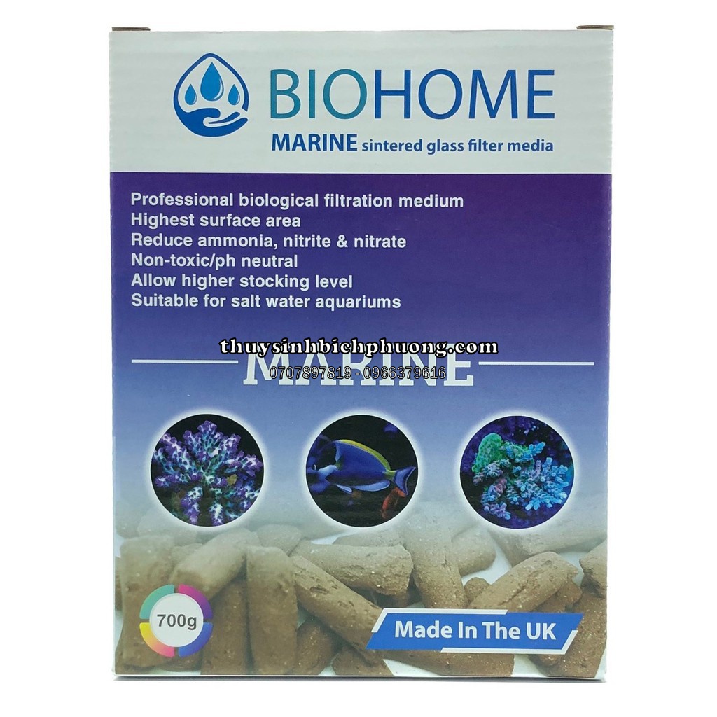 BIOHOME MARINE - VẬT LIỆU LỌC CAO CẤP XỬ LÝ TRONG NƯỚC NUÔI VI SINH CHO ...
