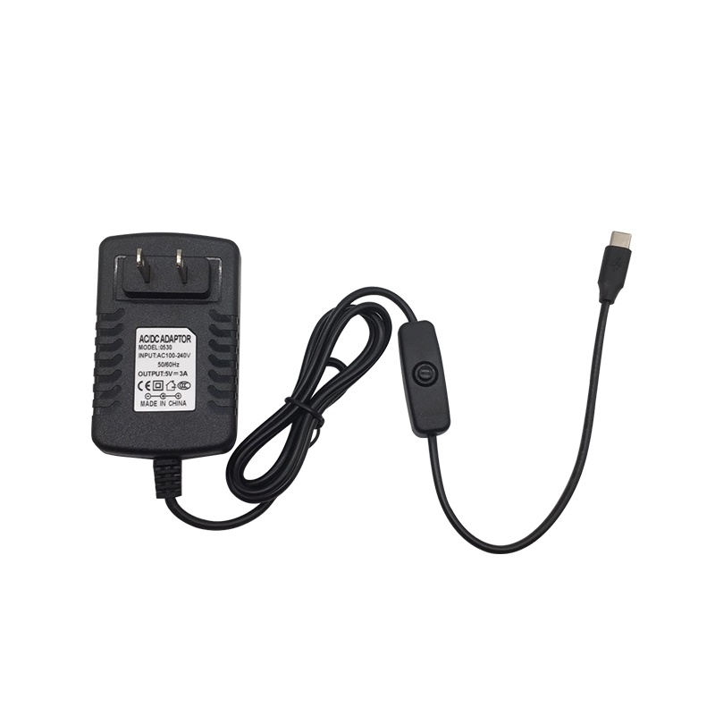 Bộ nguồn chuyên dụng Raspberry Pi 4 5V 3A Type-C có công tắc | Shopee Việt Nam