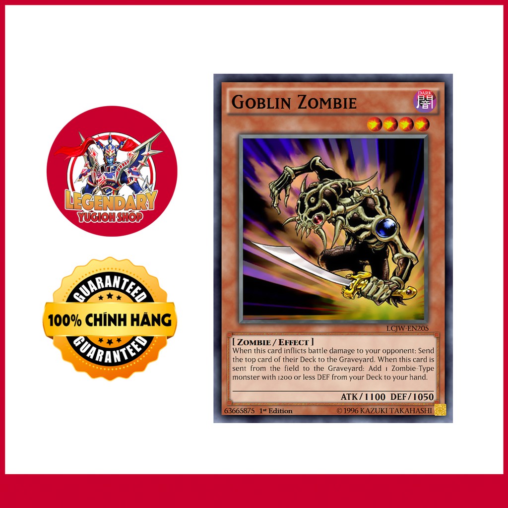 [Thẻ Bài Yugioh Chính Hãng] Goblin Zombie | Shopee Việt Nam