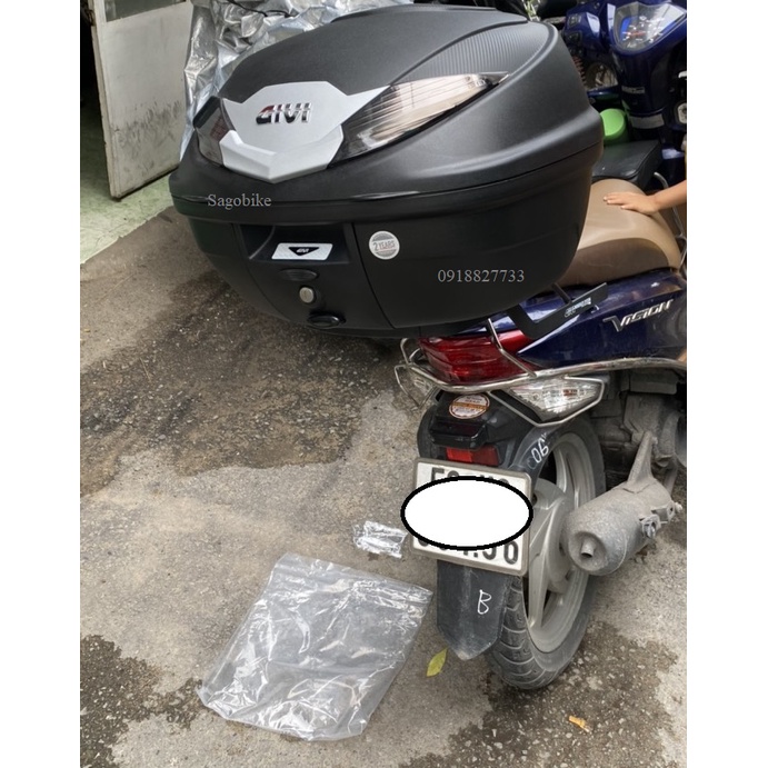 Thùng xe Vision, thùng Givi B360NT và baga Vision, hàng Givi chính hãng ...