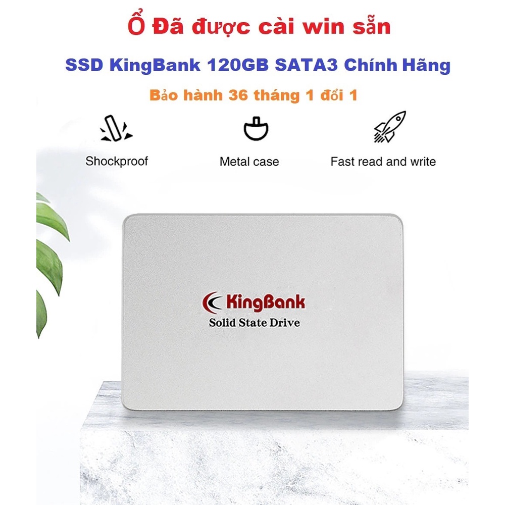 Ổ Cứng SSD KingBank 120GB 2.5 inch SATA3 6Gb/s - Bảo hành 36 tháng 1 ...