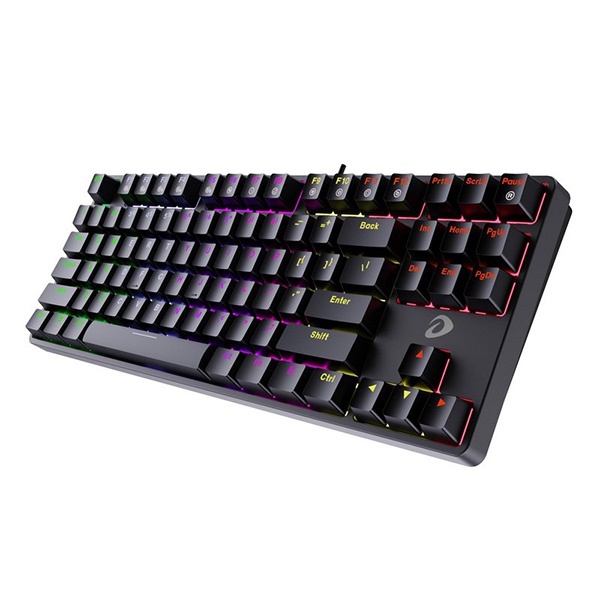 Bàn phím Keyboard DAREU EK87 Black TKL Chính hãng (Phím cơ, 87 key, Red ...