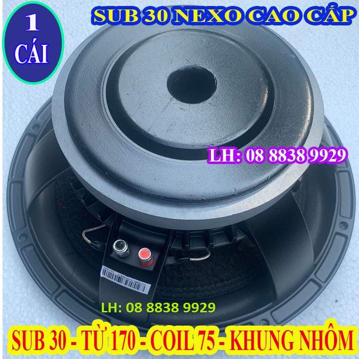 LOA SUB 30 NEXO TỪ 170 COIL 75 CHỈ ĐỎ GÂN BÉO - GIÁ 1 LOA | Shopee Việt Nam
