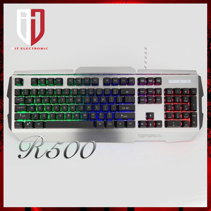 Bàn phím gaming máy vi tính laptop giả cơ led RBRAGS R500 Keyboard có ...