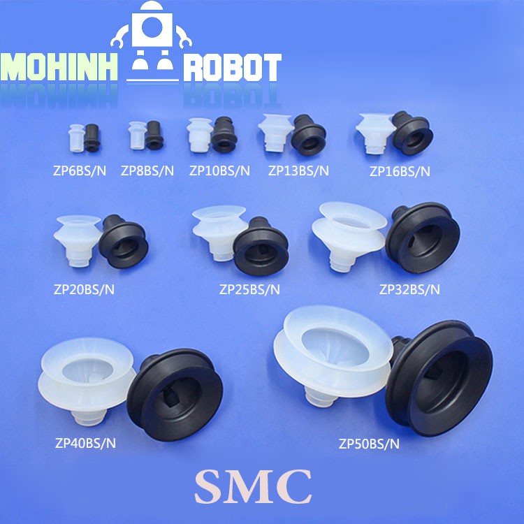 Giác hút chân không SMC, ZP-06BS,ZP-08BS,10,13,16,20,25,32,40,Z P-50BN ...