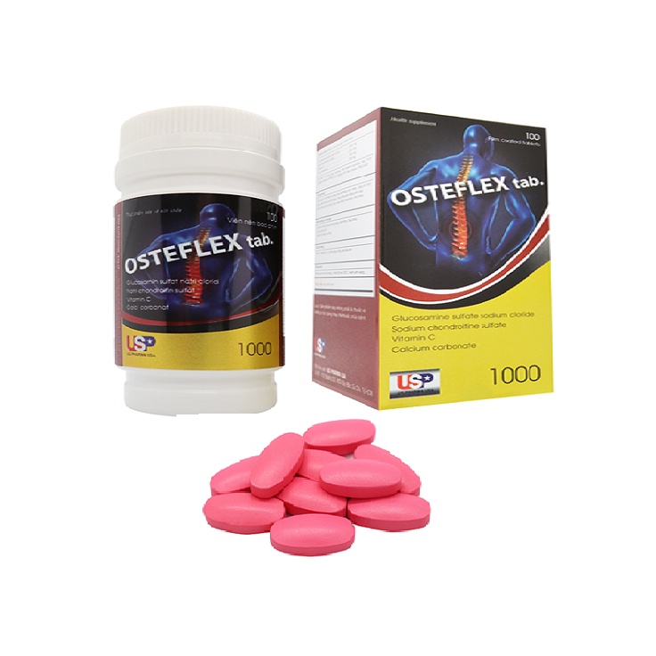 VIÊN UỐNG HỖ TRỢ GIẢM ĐAU KHỚP OSTEFLEX - Hộp 100 viên nang mềm, giúp ...
