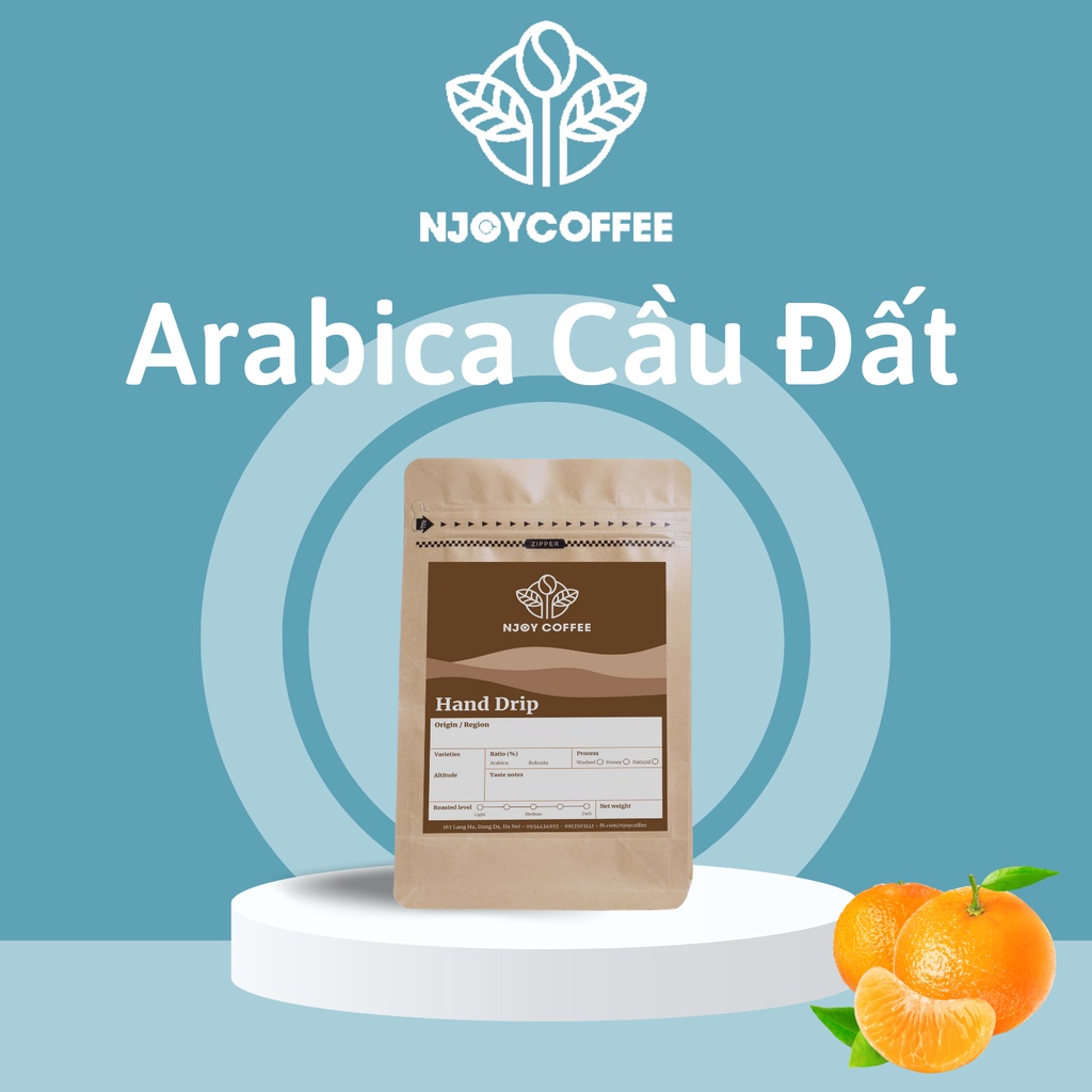 Cà phê Arabica Cầu Đất ( V60, Espresso, Moka pot ) - Njoy coffee ...