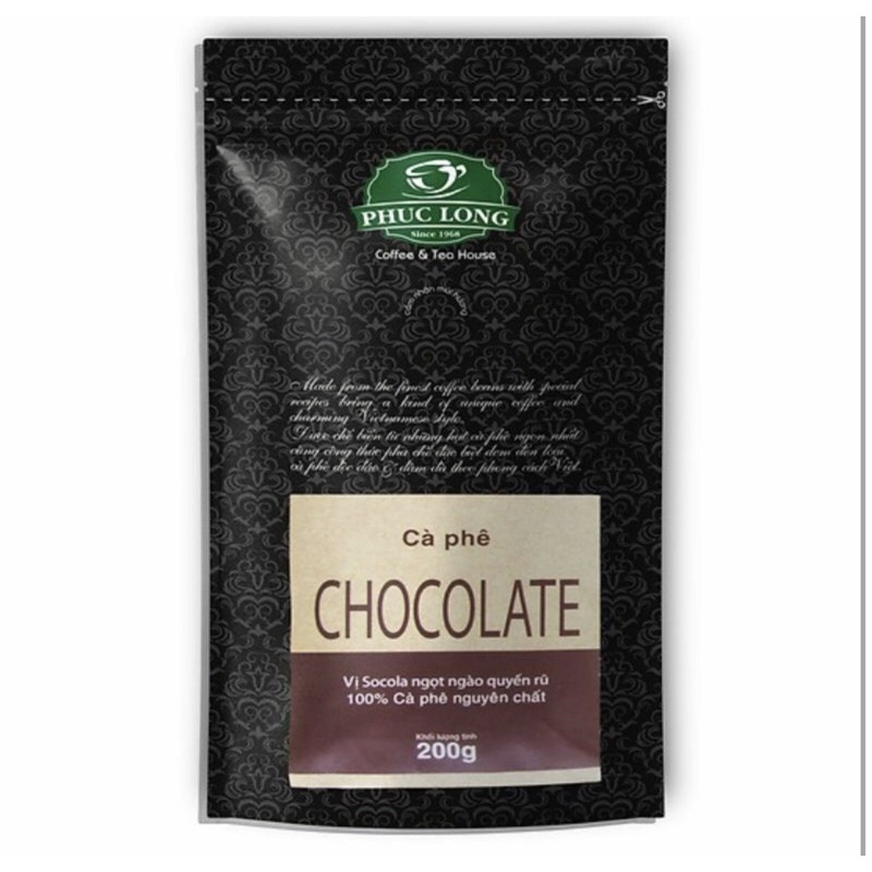 Cà Phê Phúc Long Socola 200G | Shopee Việt Nam
