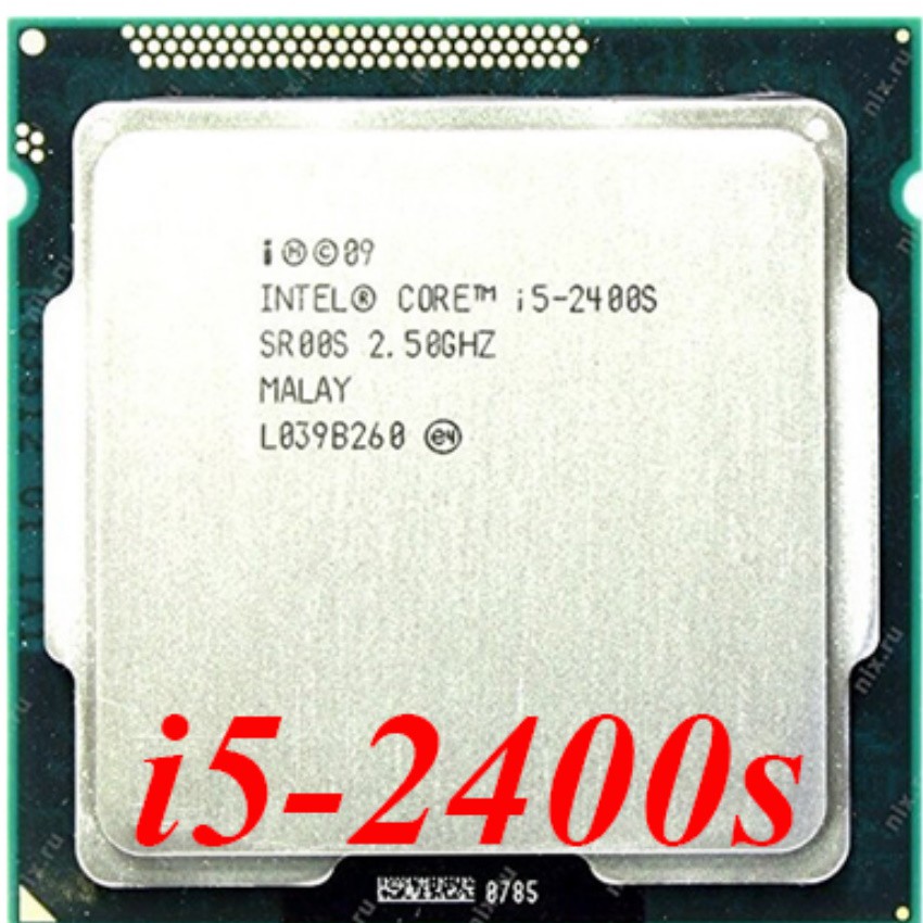 Bộ xử lý CPU i5 2400s , i5 2300 i5 2xxx Socket 1155 chạy main h61, B75 ...