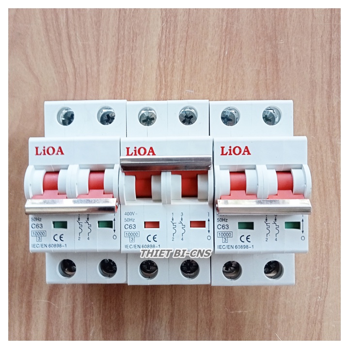 Aptomat - Cầu dao 2P 63A - 100A/10kA LiOA - Chính hãng | Shopee Việt Nam