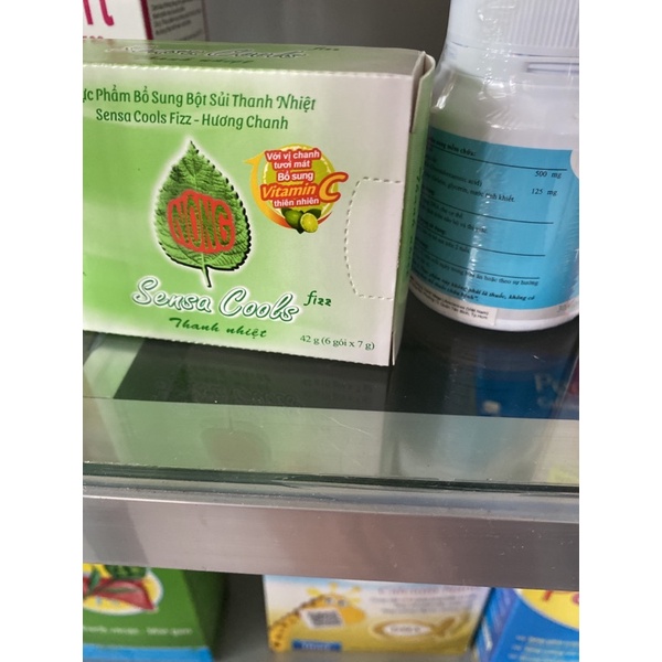 Sensa Cools Thanh nhiệt ( hộp 7 gói) | Shopee Việt Nam