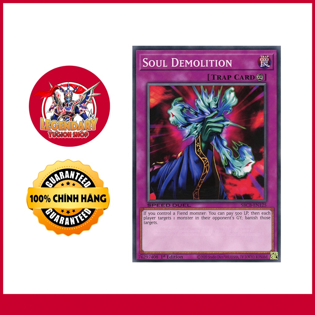 [Thẻ Bài Yugioh Chính Hãng] Soul Demolition | Shopee Việt Nam