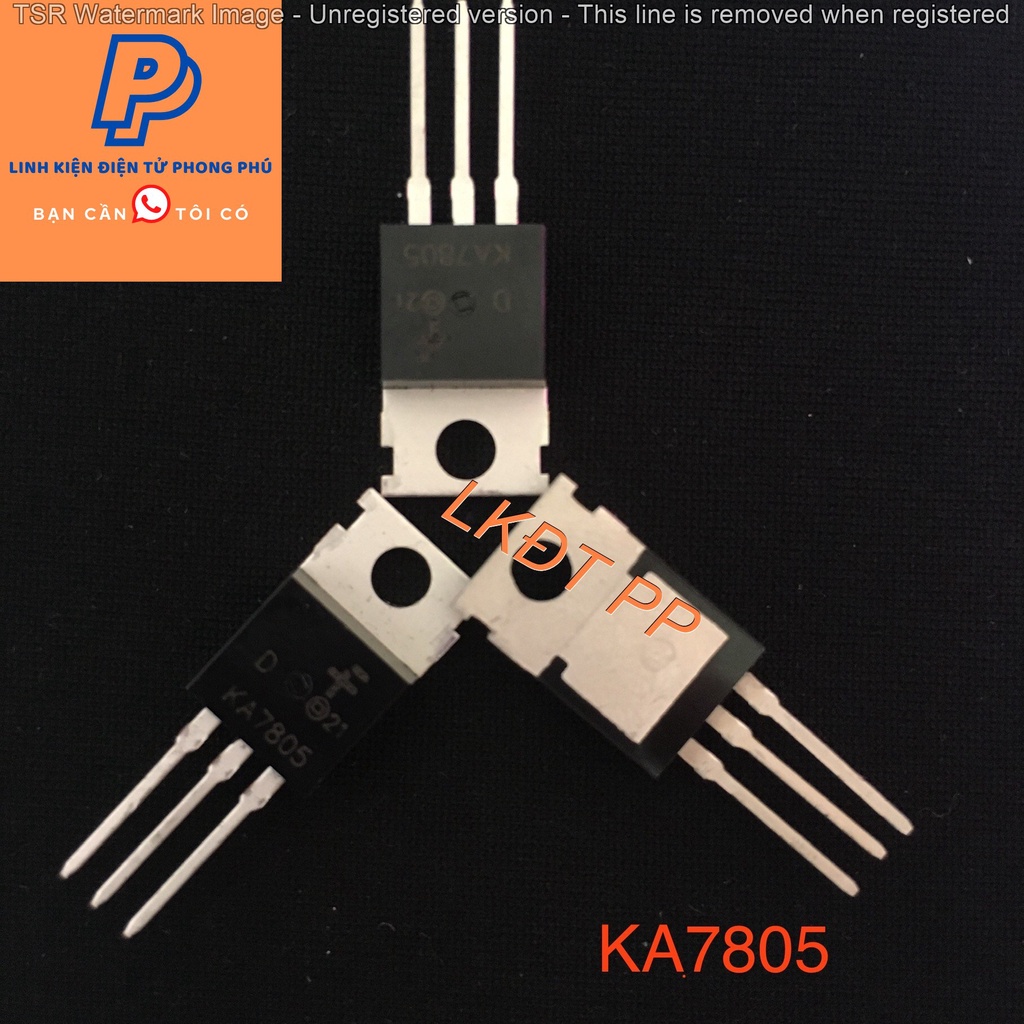 IC ỔN ÁP KA7805 MỚI 5V - 1.5A | Shopee Việt Nam