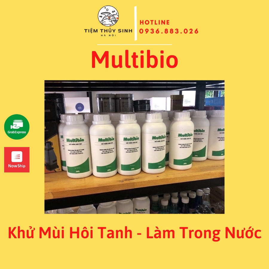 Vi Sinh Multibio - Làm Trong Nước Nhanh - Khử Độc - Phân Huỷ Cặn Bã Cho ...