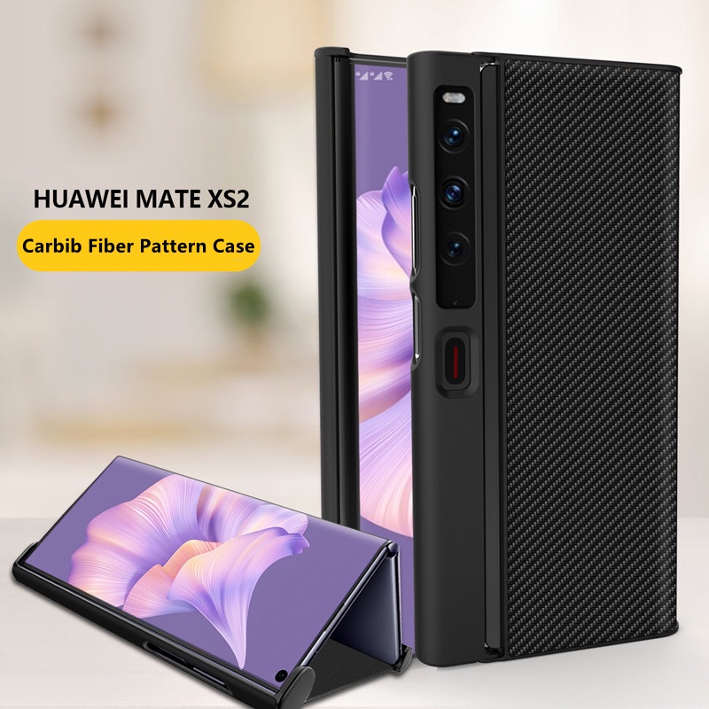 Ốp Điện Thoại Da Vân Sợi Carbon Siêu Mỏng Chống Sốc Cho Huawei Mate Xs2 2022 Mate Xs2 2022 ...