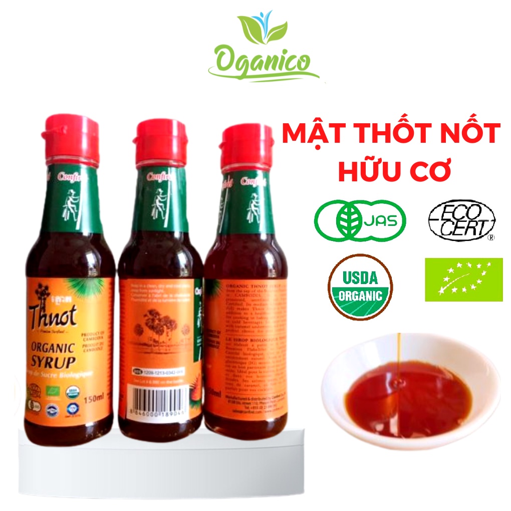 Mật thốt nốt hữu cơ thay thế đường tinh luyện, đường mía, mật mía, mật ong nấu ăn, pha chế ...