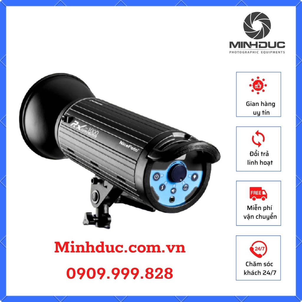 Đèn flash Nicefoto RX1000 | Shopee Việt Nam