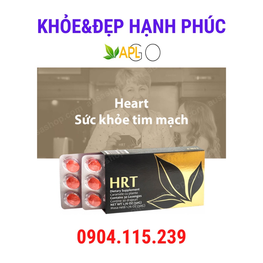 [ Date T6/24 ] Viên ngậm hỗ trợ tim mạch APLGO - HRT – 30 viên/hộp ...