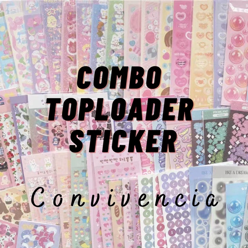 Bộ Sticker Toploader | Shopee Việt Nam