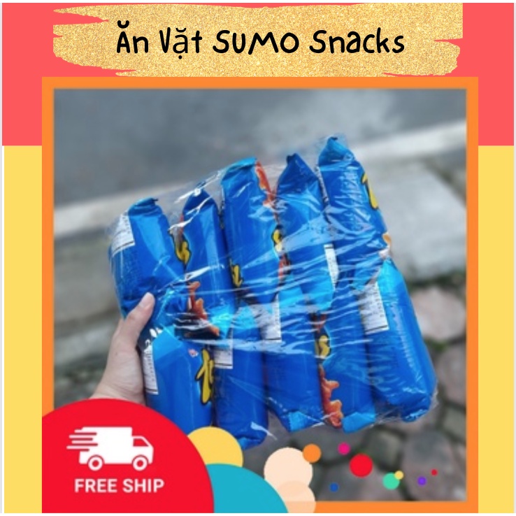 Bịch 10 gói Snack bim bim bắp vị phô mai Oishi Tom Toms 16g | Shopee Việt Nam