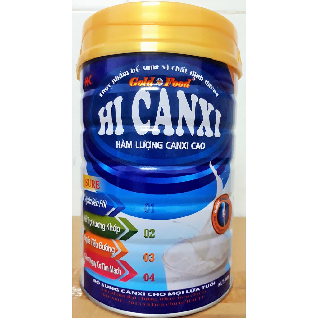 Sữa bột dinh dưỡng Gold Food với hàm lượng canxi cao lon 900 gr – công ty TNHH Hoàng Khang ...