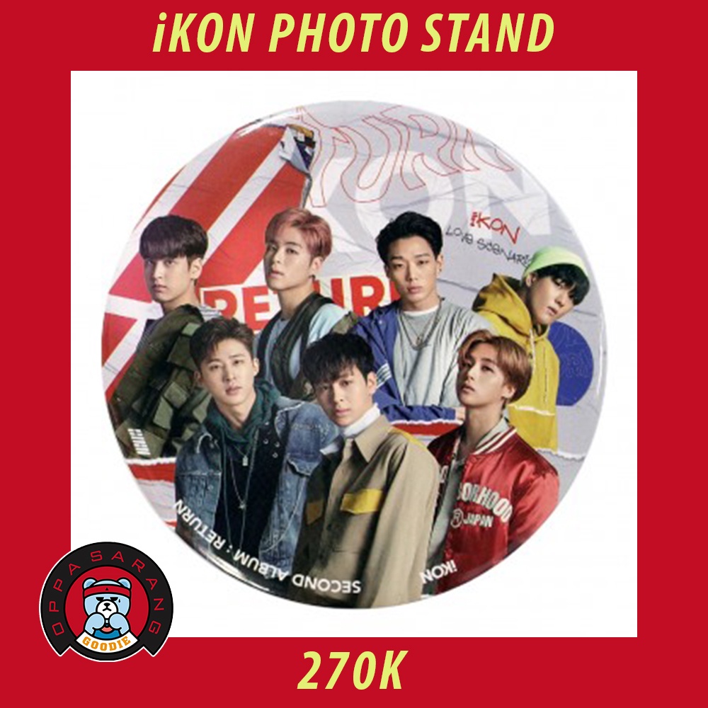 [NEW] iKON PHOTO STAND / PIN BUTTON | Shopee Việt Nam