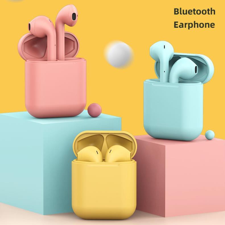 Tai nghe Bluetooth không dây Inpods i12 TWS điều khiển cảm biến âm ...