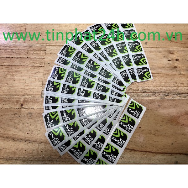 Tem NVIDIA Geforce GTX Tem Máy Tính TEM PC Tem Laptop | Shopee Việt Nam