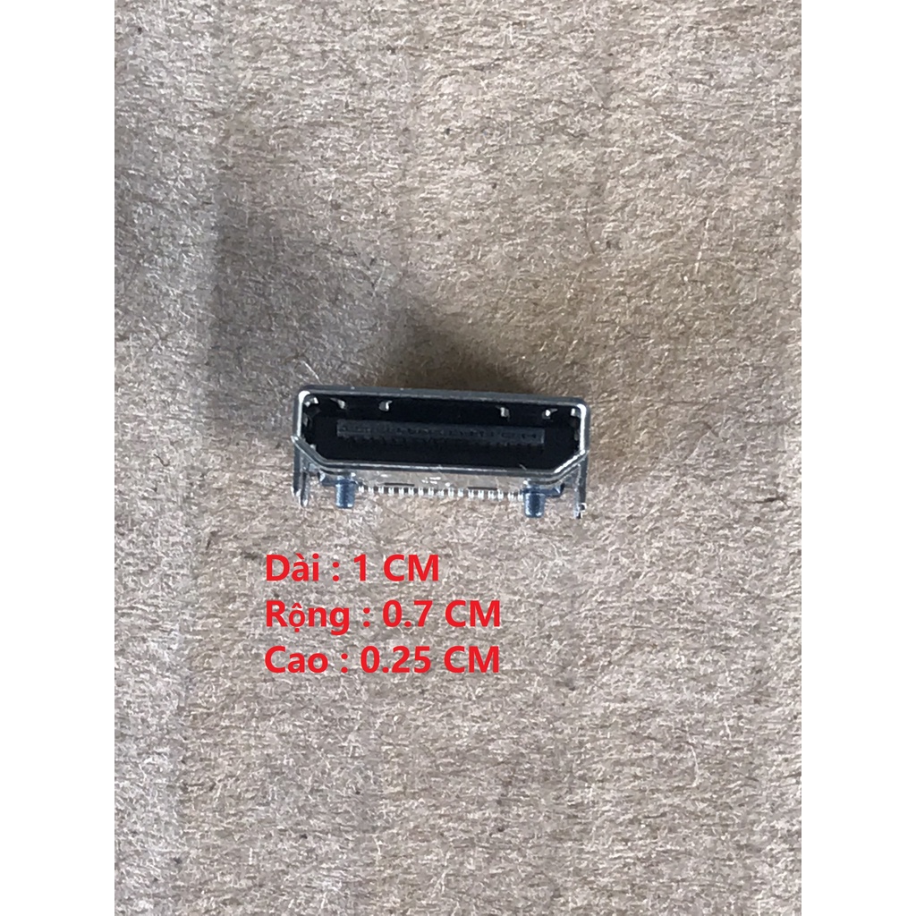 Cổng HDMI bé - HDMI mini - dạng chân dán - dùng cho thợ sửa chữa ...