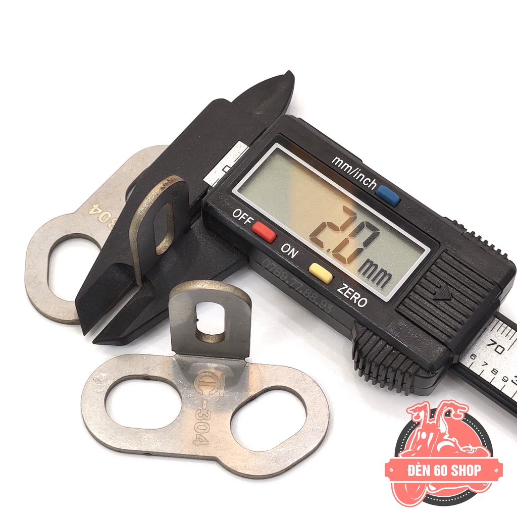 Pat Inox 304 Gắn Đèn Bi Cầu Mini Chân Phuộc | 1 Cặp | Shopee Việt Nam